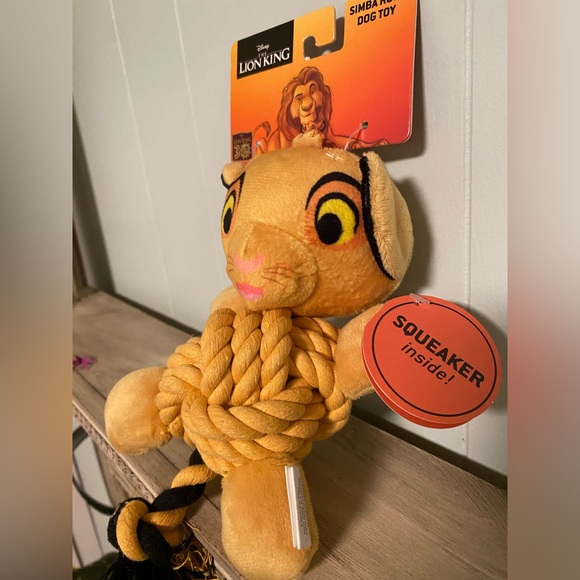 Disney | Dog | Nwt Disney Lion King Simba Dog Toy | Poshmark